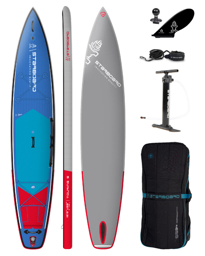 Starboard 2024 Touring Deluxe Inflatable SUP Package - Stand Up Paddle ...